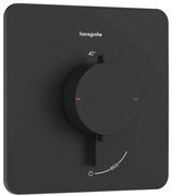 Hansgrohe Ecostat Comfort Q - Termostatická baterie pod omítku, matná černá 33712670