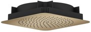 Axor Citterio C - Hlavová sprcha 27x27 cm, kartáčovaný bronz 28794140