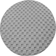 Ayyildiz, Kusový koberec Helix 2203 silver kruh, 120x120, šedá, chodba / předsíň