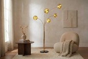 Designová stojanová lampa Hanzila 200 cm zlatá