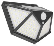Solární lampa se soumrakem a senzorem pohybu 50W (100led reflektor) (100)