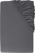 Livarno® Žerzejové napínací prostěradlo, 180-200 x 200 cm (tmavě šedá)