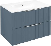Sapho Cirasa - Umyvadlová skříňka Strip 70x52x46 cm, 2x zásuvka, siena CR701-4242S