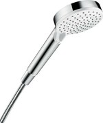Hansgrohe Crometta - Sprchová hlavice Vario 100, 2 proudy, Green 6 l/min, bílá/chrom 26336400