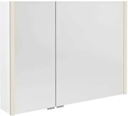 Sapho Alix - Zrcadlová skříňka s LED osvětlením 96x70x18 cm, 2x dvířka, bílá AX196-0030
