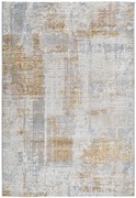 Obsession, Kusový koberec Salsa 690 mustard, 80x150, šedá, kancelář