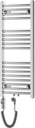 Mexen Ares, elektrické topné těleso 900 x 400 mm, 300 W, chromová, W102-0900-400-2300-01