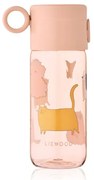 Liewood Láhev na pití Clemence 350 ml Cats and Dogs Sandy