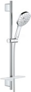 Grohe Rainshower SmartActive - Sada sprchové hlavice 130 9,5 l/min, 3 proudy, tyče 60 cm a hadice, chrom 26575000