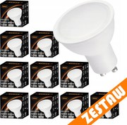 Sada 10x GU10 LED žárovek 10W - teplá bílá