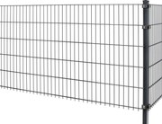 Floraworld Drátěný plotový panel, dvojitý 6/5/6, antracitová, 103 x 201 cm