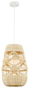 Závěsné svítidlo Arona, 1x ratanové stínítko, (fi 25cm), w