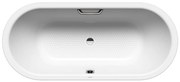 Kaldewei Ambiente - Vana Classic Duo Oval 113, 170x75 cm, s otvory pro madlo, celoplošný antislip, Perl-Effekt, bílá 291410213001