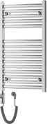 Mexen Helios, elektrické topné těleso 800x500 mm + topná tyč 300 W, chromová, W103-0800-500-2300-01