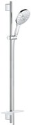 Grohe Rainshower SmartActive - Sada sprchové hlavice 150, 3 proudy, tyče 90 cm a hadice, chrom 26593000