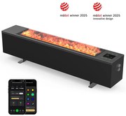 Smart ohřívač Premium SPACE FIRE HEATER, černý