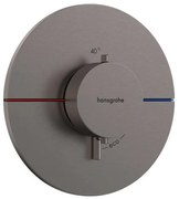 Hansgrohe ShowerSelect Comfort - Termostatická baterie pod omítku, kartáčovaný černý chrom 15559340