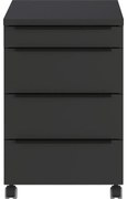 Antracitová skříňka 42x63 cm Mailand – Germania