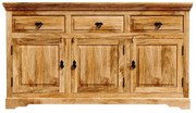 Indický nábytek - Komoda 160x90x45 Guru z masivu mango Mango natural