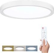 LED stropní světlo s dálkovým ovládáním Estela nastavitelné - průměr 50 cm, bílá