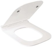 Kludi Resa C - WC sedátko Slim, SoftClosing, QuickRelease, lesklá bílá 28WCS43