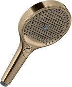 Axor ShowerSolutions - Sprchová hlavice, 3 proudy, EcoSmart+, kartáčovaný bronz 39774140