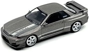 Mini gt nissan gt-r (r32) veilside combat c-i 2011, grey met. - 1:64