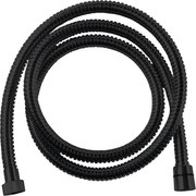 Sapho Sapho, POWERFLEX kovová sprchová hadice, 200cm, černá mat, FLEX200B