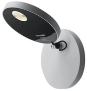 Artemide 1730W20A Demetra Spotlight, bílé nástěnné svítidlo se stmívačem 9W 2700K průměr 13cm