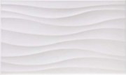EBS Blanco - Dekor 33,3x55 cm, lesklý bílý BLA3355BEGEL