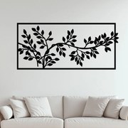 dřevo života Dřevěný strom NAŠICH CEST Zvolte rozměr (cm): 80x36, Zvolte barvu dekoru: Černá