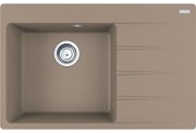 Franke Centro - Fragranitový dřez CNG 611-78 TL/2, 78x50 cm, kašmír 114.0637.515