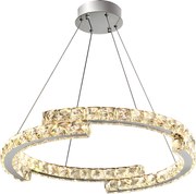 Toolight Toolight, LED stropní osvětlení 60cm, 45W, 4000K, 2500lm, APP1770-CP, chromová, OSW-04348