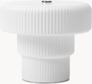 Ručně foukaná přenosná stolní LED lampa Ripple, stmívatelná