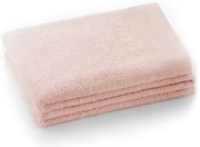 Světle růžová froté bavlněná osuška 70x140 cm Amari – Restilo