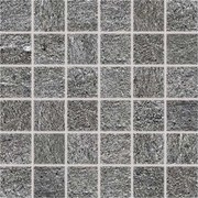 RAKO Quarzit - Mozaika 30x30 cm, tmavě šedá DDM06738