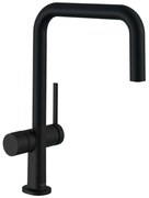 Hansgrohe Talis M54 - Dřezová baterie Talis U 220, s uzavíracím ventilem pro spotřebič, matná černá 72807670
