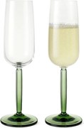 Skleničky v sadě 2 ks na sekt 240 ml Hammershøi – Kähler Design
