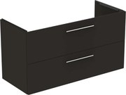 Ideal Standard i.Life B - Umyvadlová skříňka, 120x63x51 cm, 2 zásuvky, matná uhlově šedá T5514NV