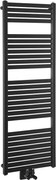 Aqualine Aqualine, TONDI topné těleso 450x1330 mm, středové připojení, černá matná, DT476T