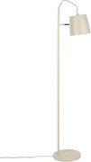 Béžová stojací lampa s kovovým stínidlem (výška 150 cm) Buckle – Zuiver