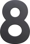 Domovní číslo "8", RN.75L, černá