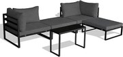Zahradní set Autronic šedá kov AZ-L1761 GREY
