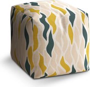 Sablio Taburet Cube Harmonie tvarů - 50x50x50 cm