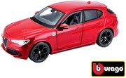 Model auta bburago alfa romeo stelvio red