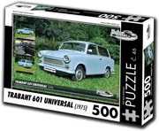 Puzzle retro-auta puzzle č. 46 trabant 601 universal (1975) 500 dílků