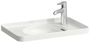 Laufen VAL - Umyvadlo nábytkové, 55x36 cm, s přepadem, otvor pro baterii, bílá H8172810001051