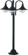 FAN LANT-PAVIA-P3 Sloupkové svítidlo PALO PAVIA černá, 3xE27, IP44, 190 x 56 cm - FANEUROPE