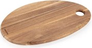 TESCOMA Servírovací a krájecí deska oválná FEELWOOD 32 x 21 cm