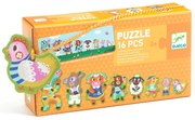 Puzzle Duo - Zvířata z farmy od největšího po nejmenší